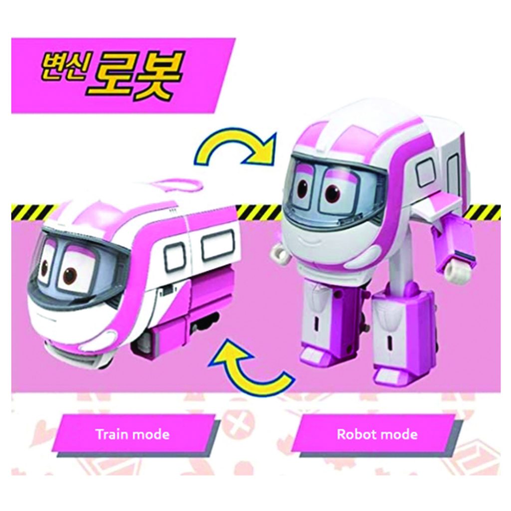 Robot Train Season 2 Korean Animation Transforming Robot Genie(5 ...